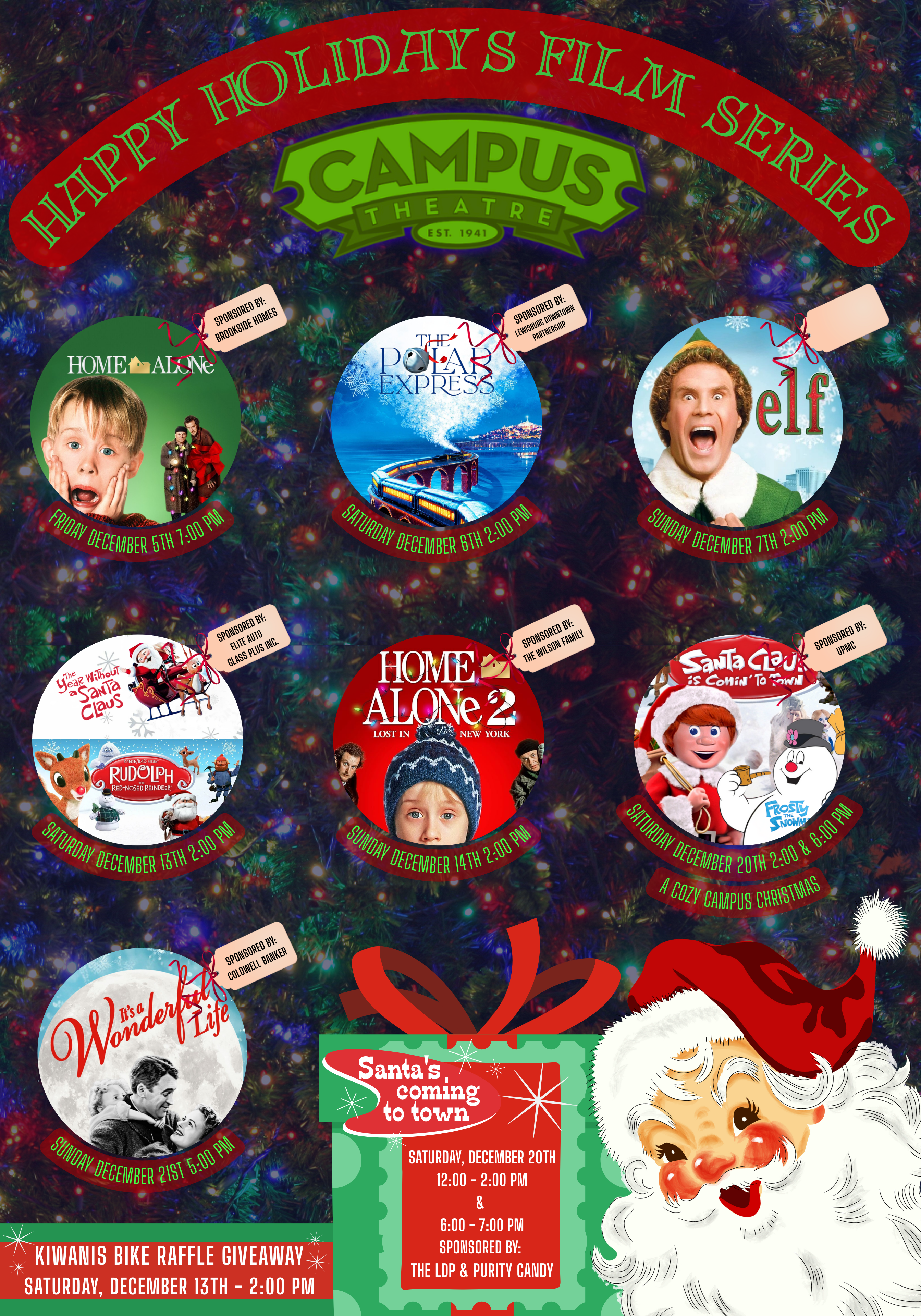 Happy Holidays Film Series – Campus Theatre